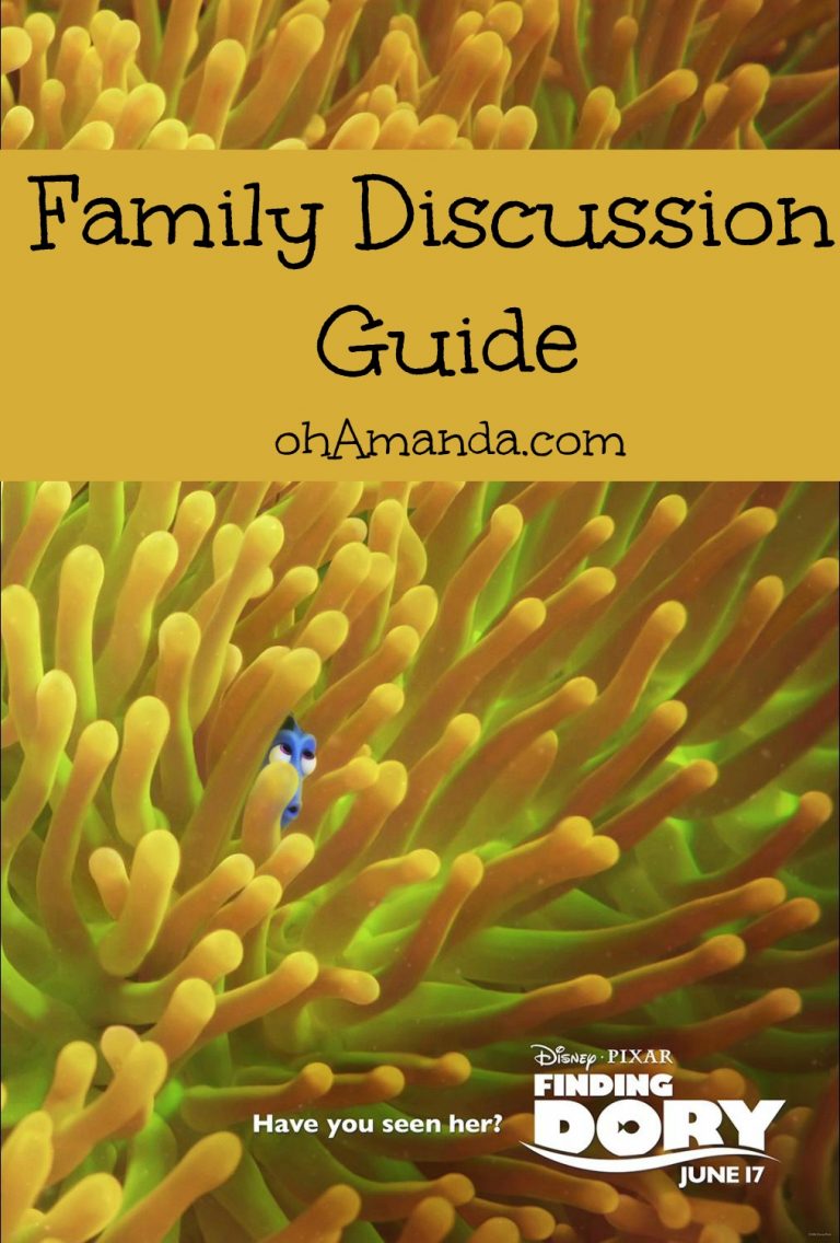 Finding Dory Review & Family Discussion Guide